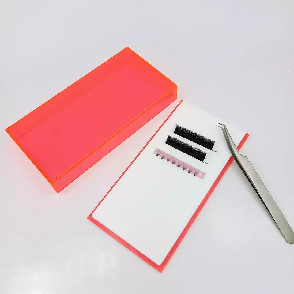 Clear Lash acrylic Tray ( single )